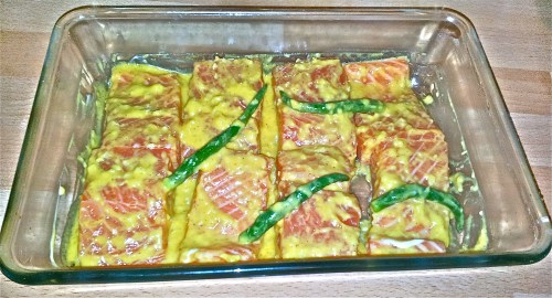 Fish cooked in mustard (shorshe maach) | familycharms